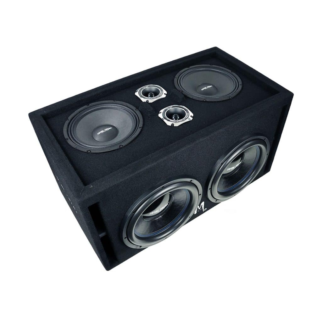Total Freak® DUAL 12″ Full Frequency Enclosure – Menace Audio