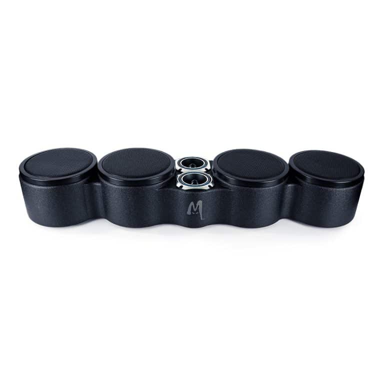 Quad 8″ Loaded Midrange Enclosure with Tweeters – VOICEPOD® – Menace Audio