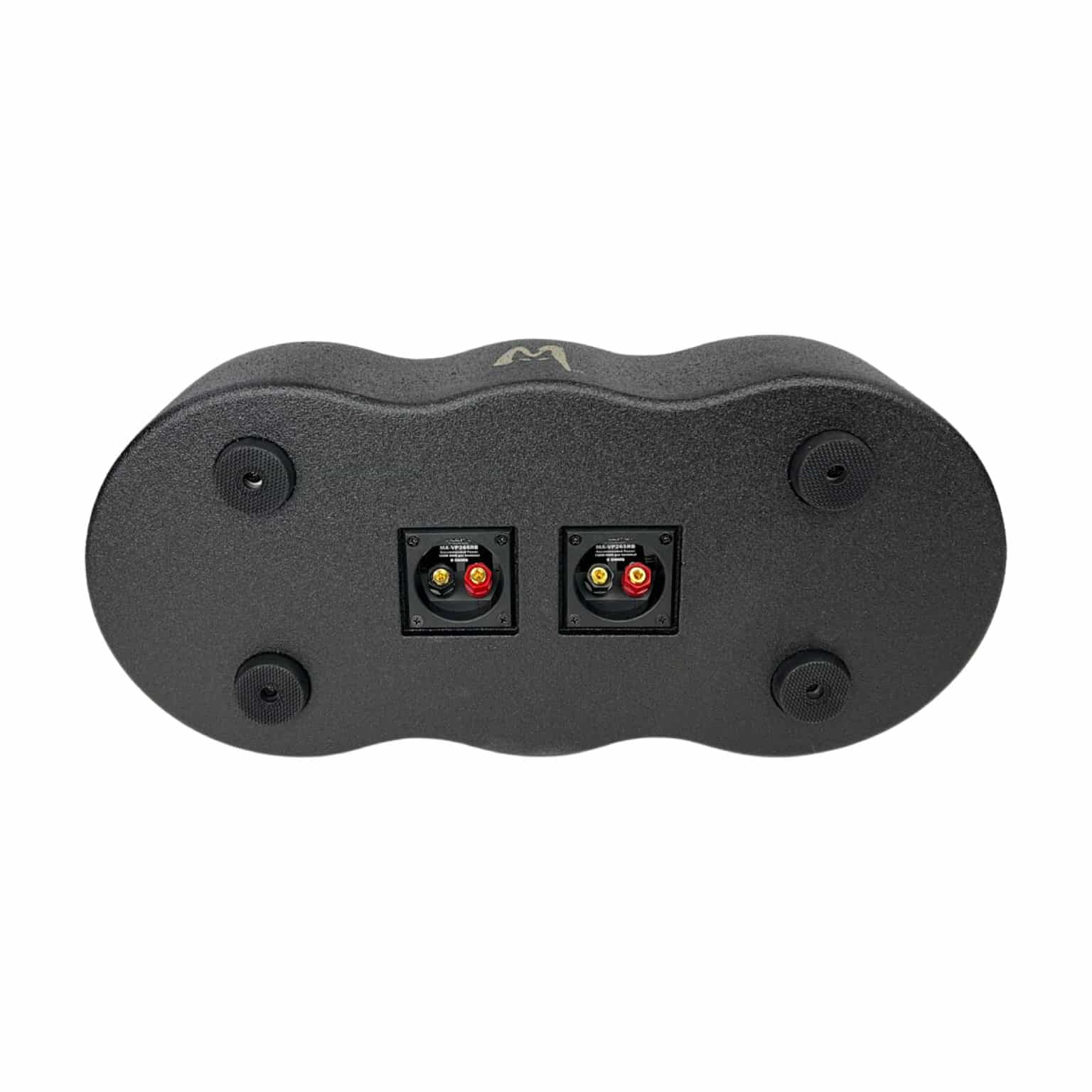 Dual 6.5″ Loaded Midrange Enclosure with 2 x 3.5 Tweeters – Red Bullets ...