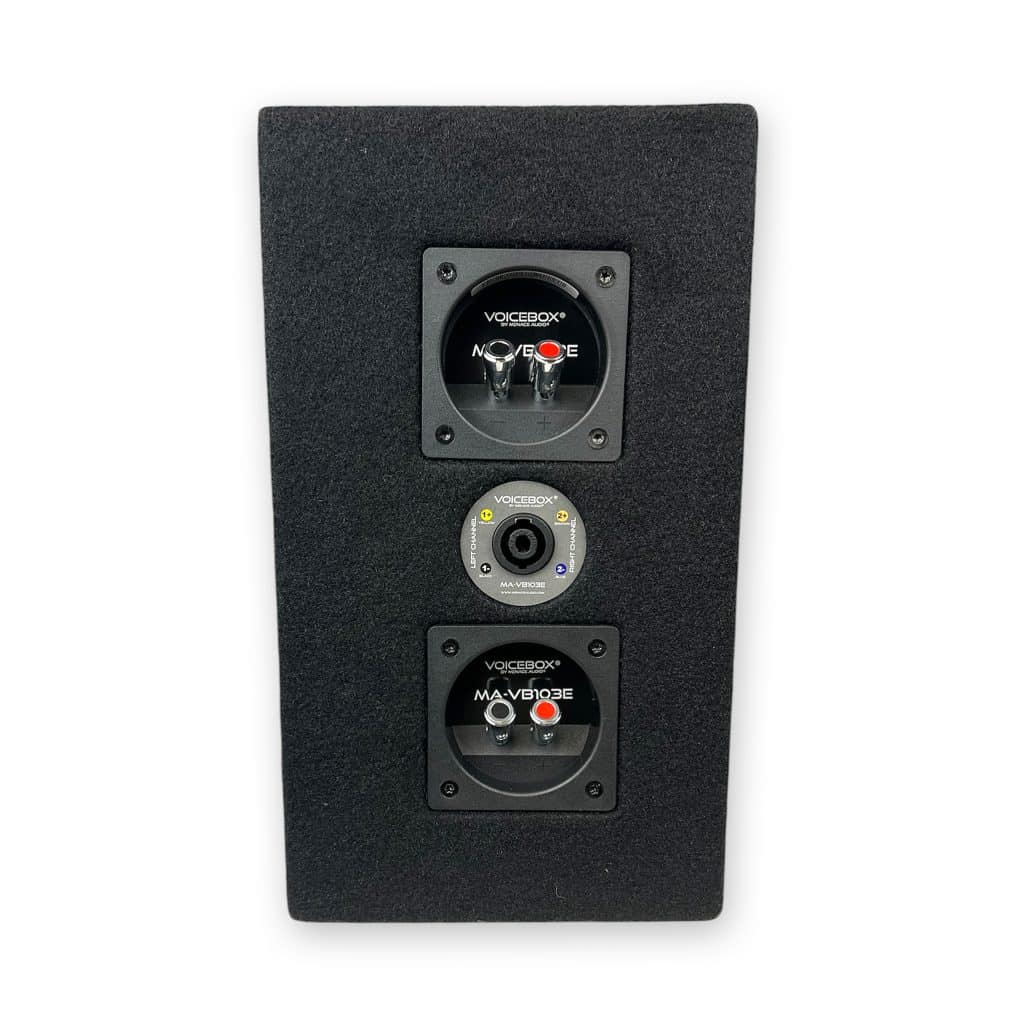 Dual 10″ 3-Way Midrange Enclosure – VOICEBOX® – Menace Audio